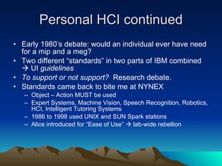 History of hci | PPT