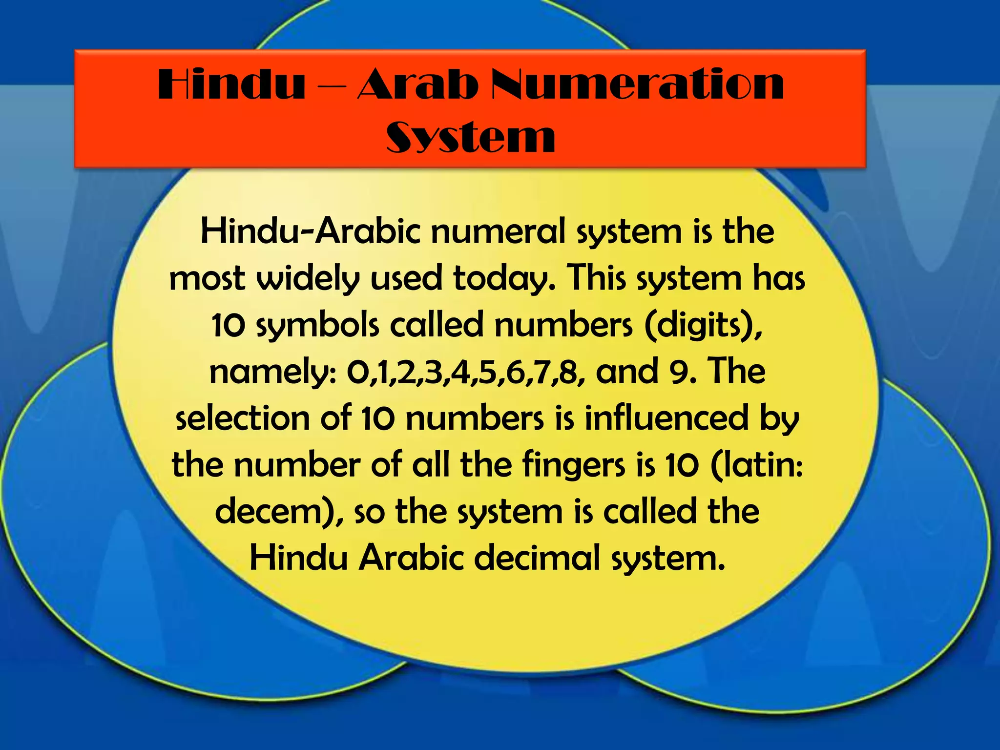 History of hindu arabic numerals | PPTX