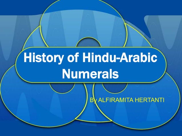 History of hindu arabic numerals | PPTX