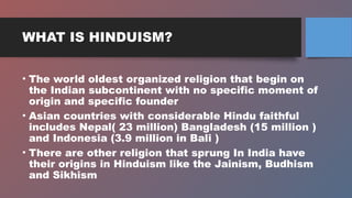 HISTORY OF HINDUISM_Powerpointpresentation | PPTX