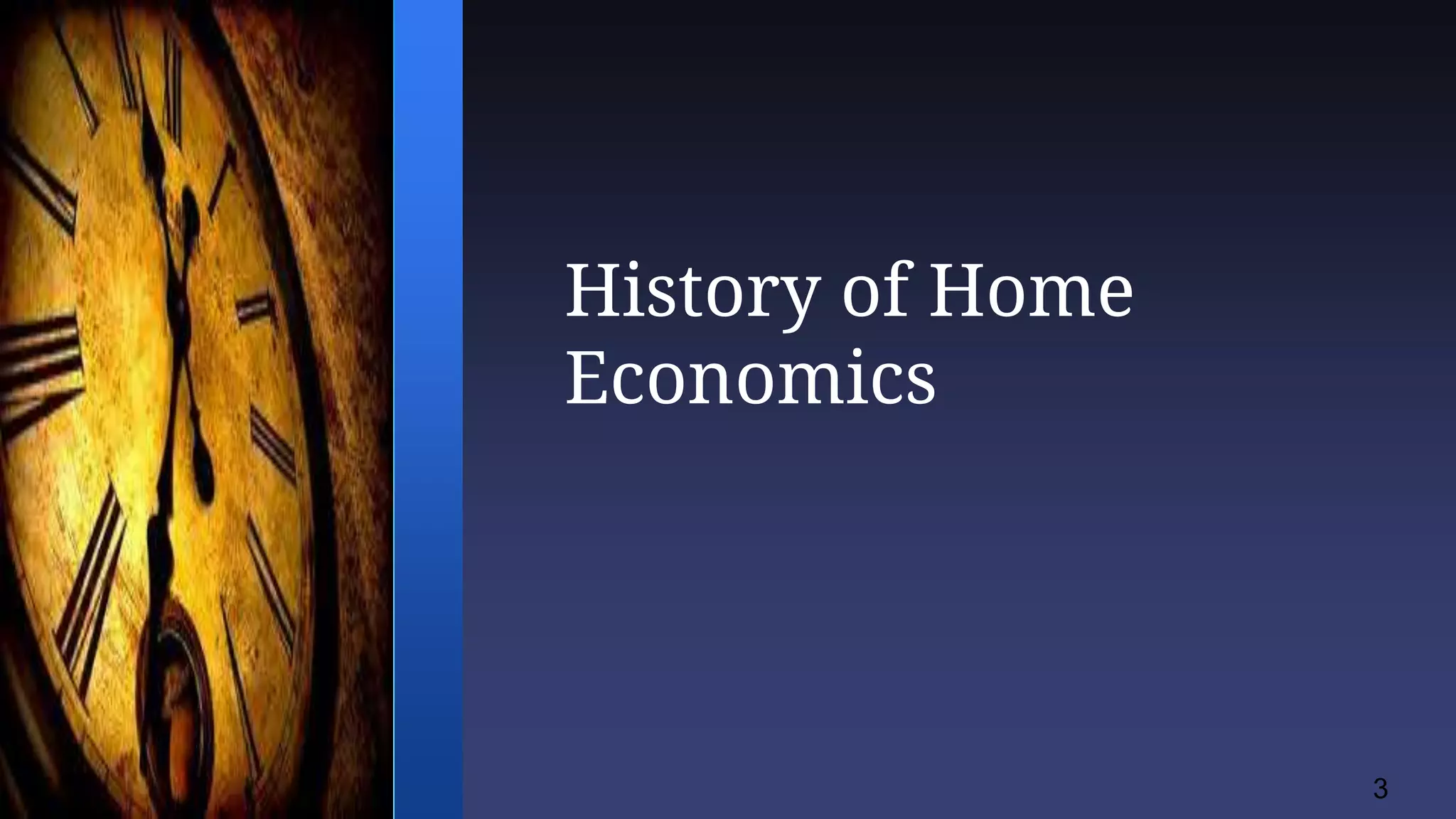 History of home economics | PPTX