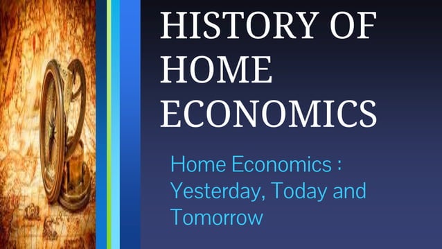 History of home economics | PPTX