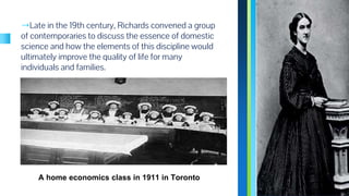 History of home economics | PPTX