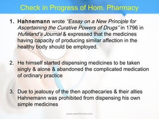 History of homeopathy | PPT