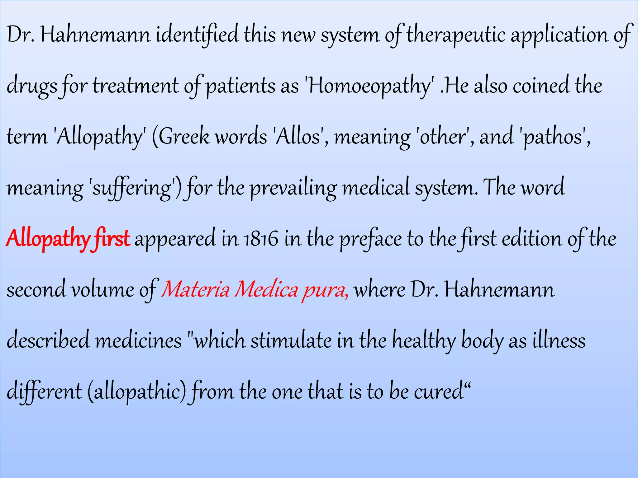 History of homoeopathy in india | PPTX