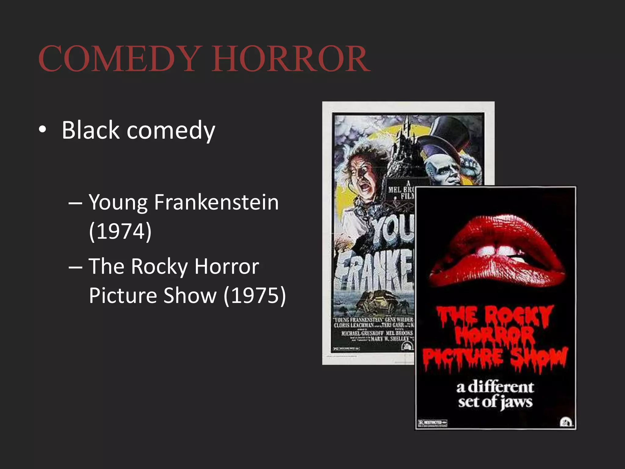 HISTORY OF HORROR - 70's | PPTX