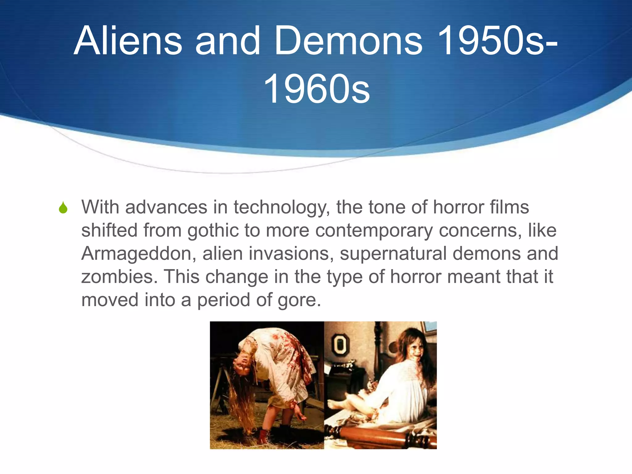 History of horror | PPT