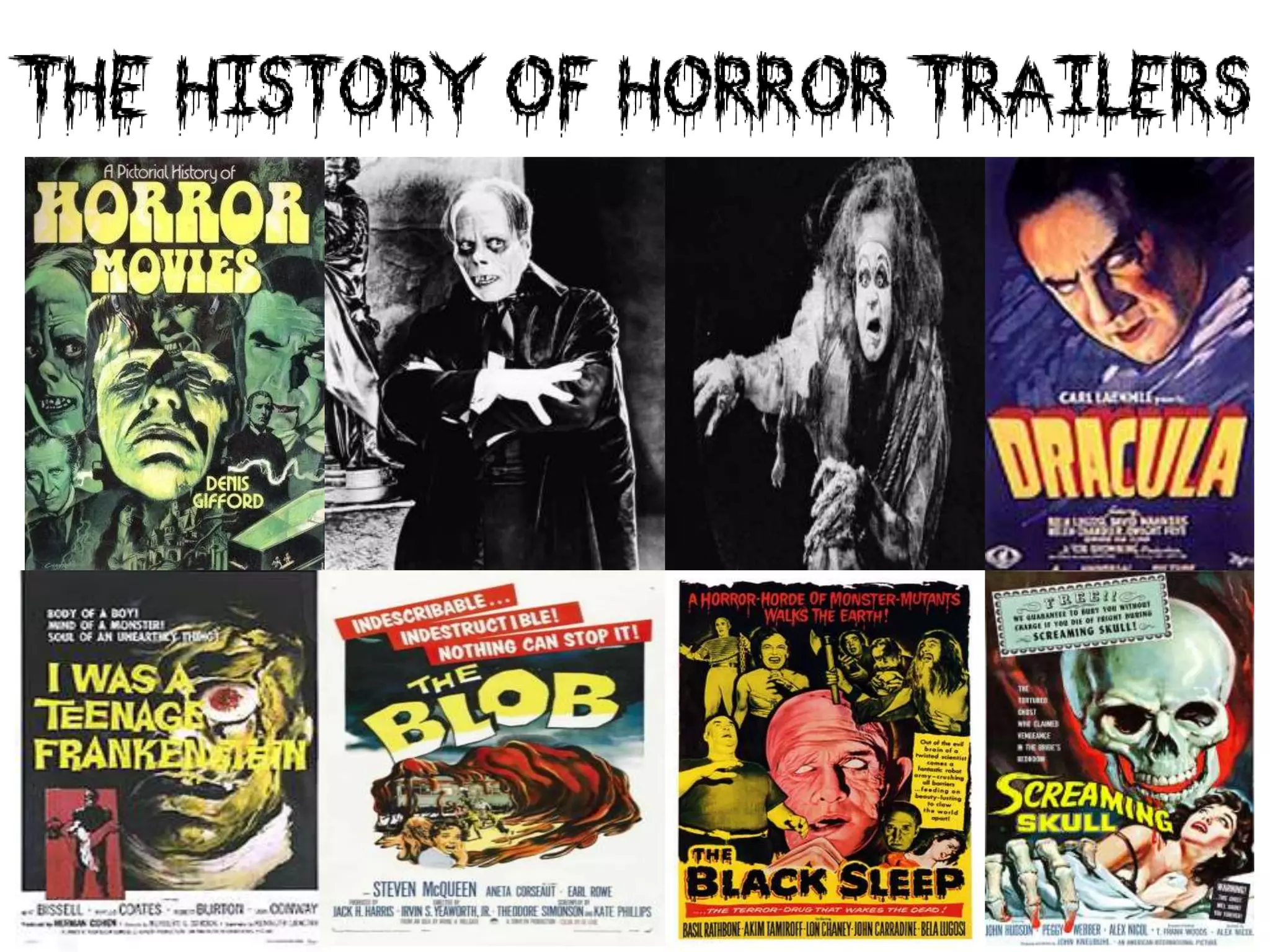 History of horror | PPTX