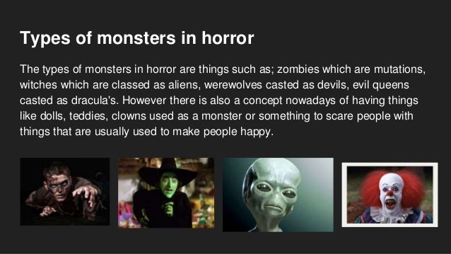 History of horror