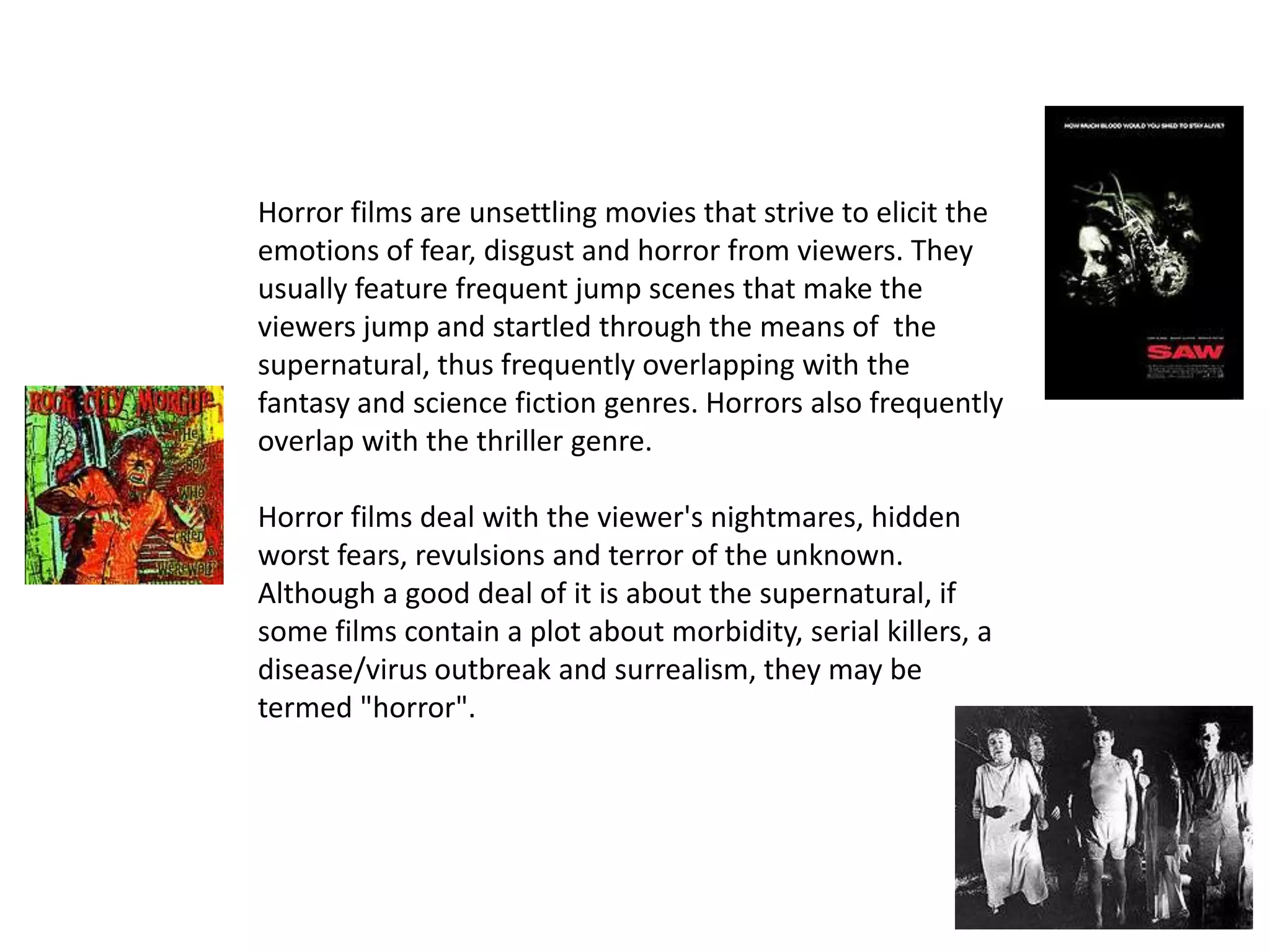 History of horror films | PPTX