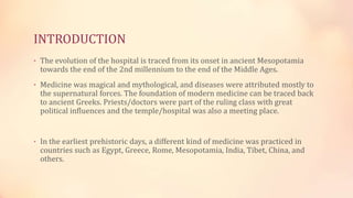 History of Hospitals. | PPTX