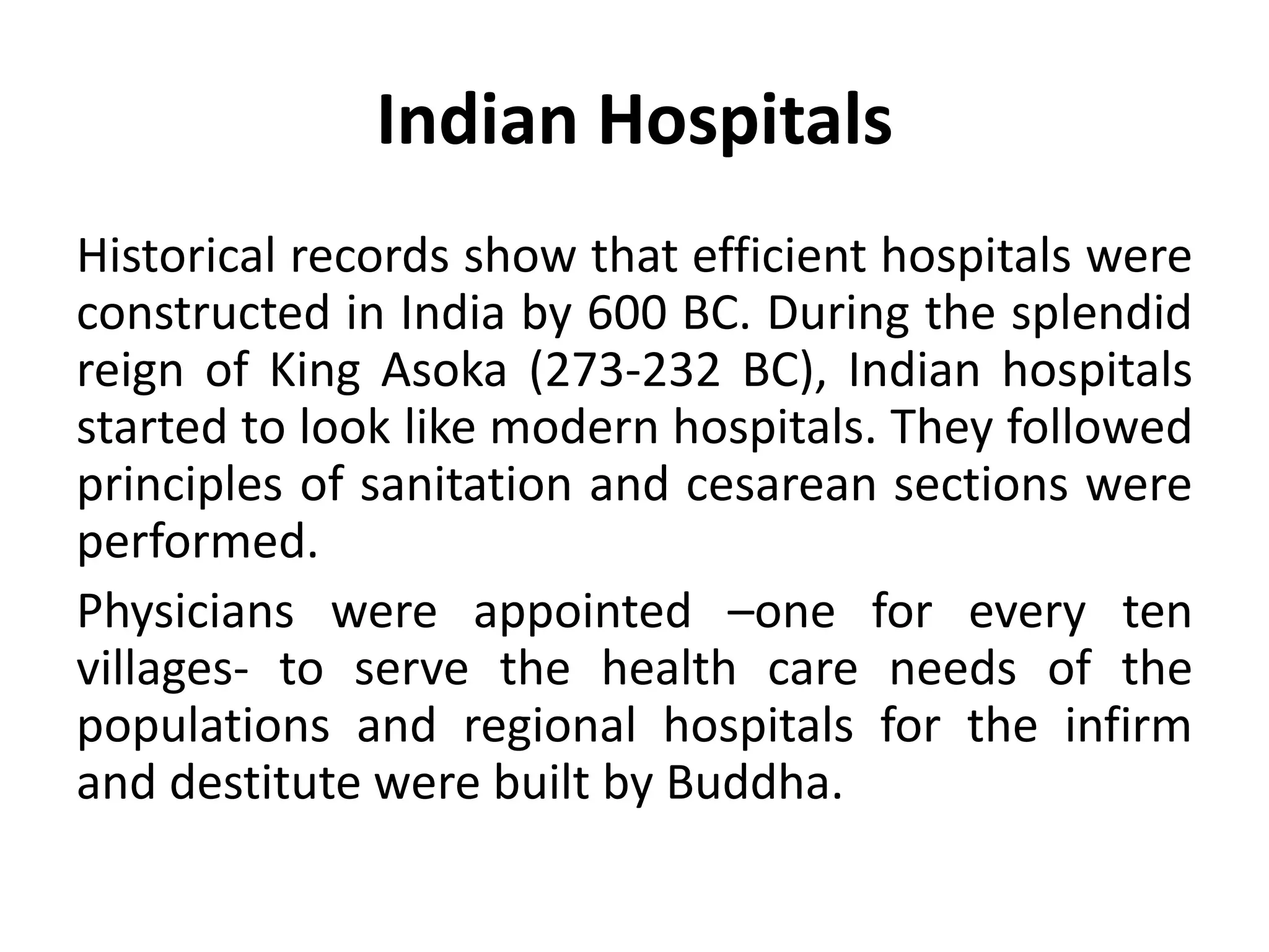 History of Hospital | PPTX