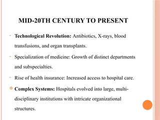 history of hospital development.pptx plz upload | PPTX