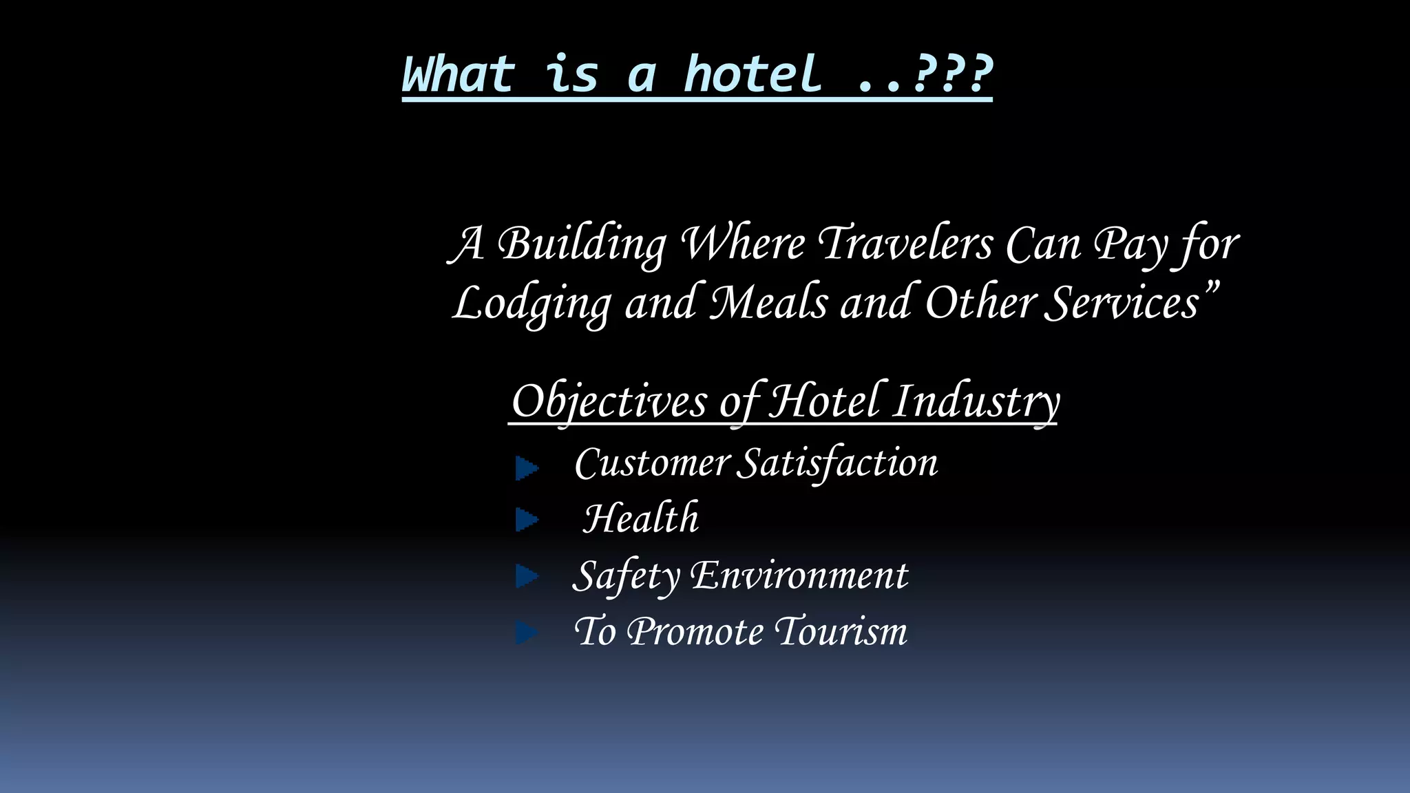 History of hotel industry | PPTX
