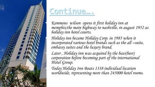 History of hotel industry | PPTX