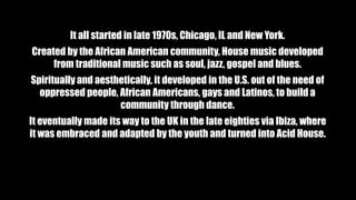 History of house | PPTX