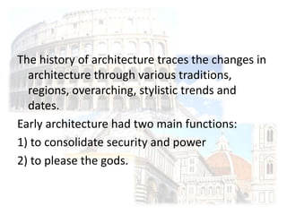 History of house | PPTX
