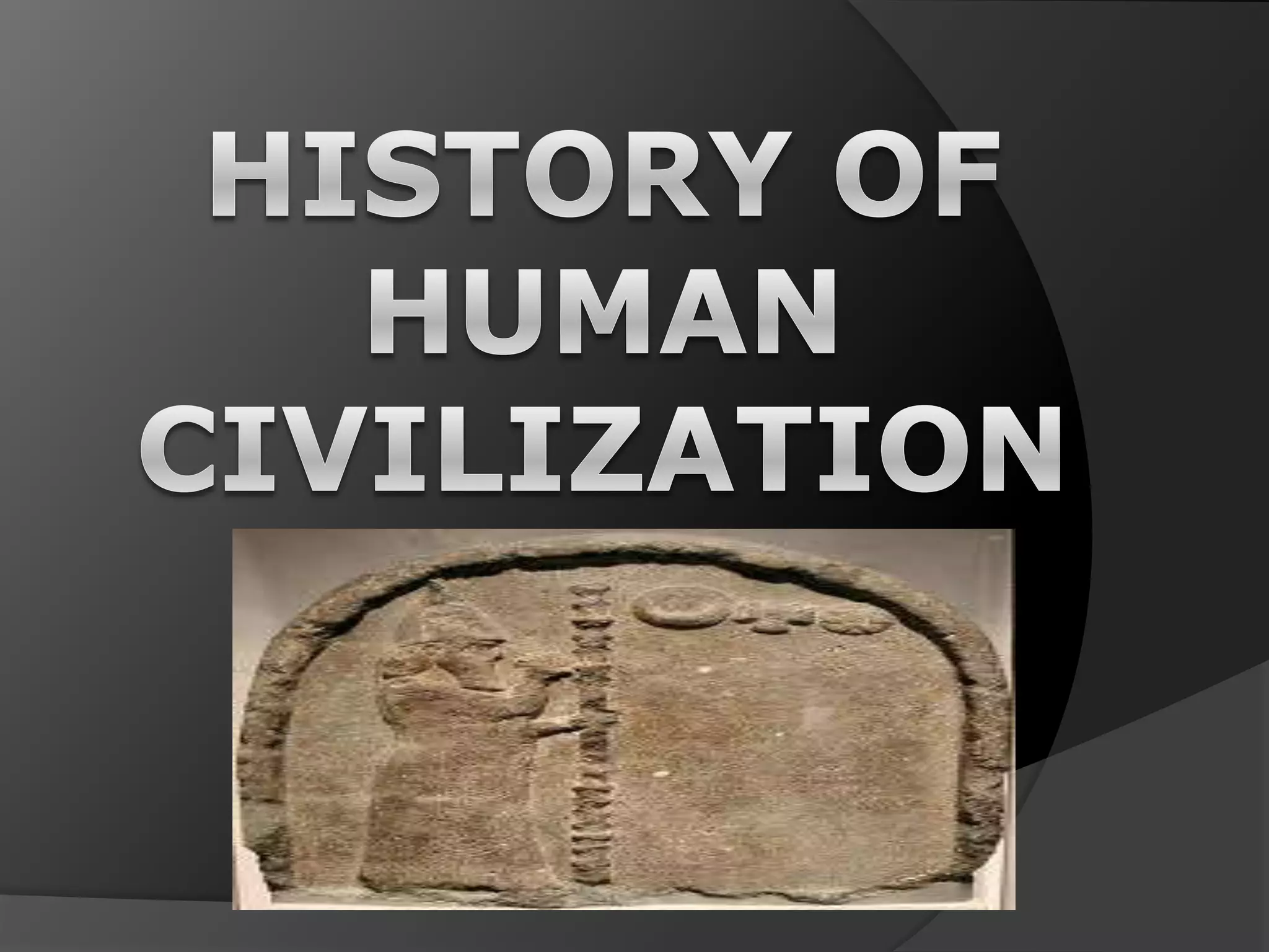 History of human civilization | PPTX