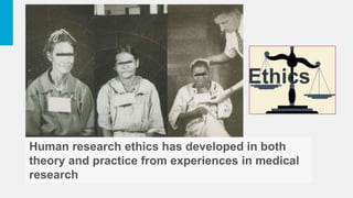 History of human research ethics | PPTX