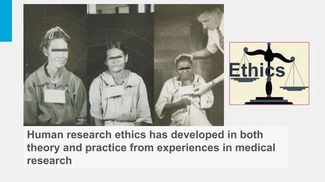 History of human research ethics | PPTX