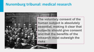 History of human research ethics | PPTX