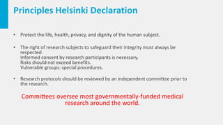 History of human research ethics | PPTX