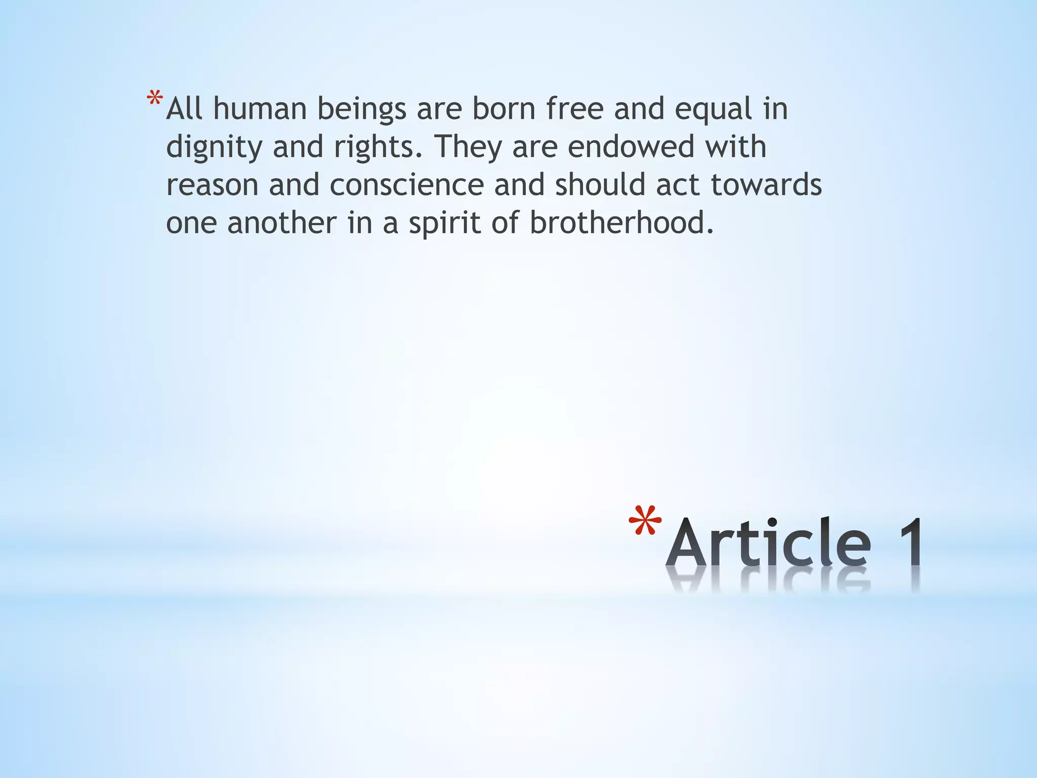 History of human right ppt | PPT