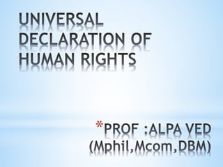 History of human right ppt | PPT