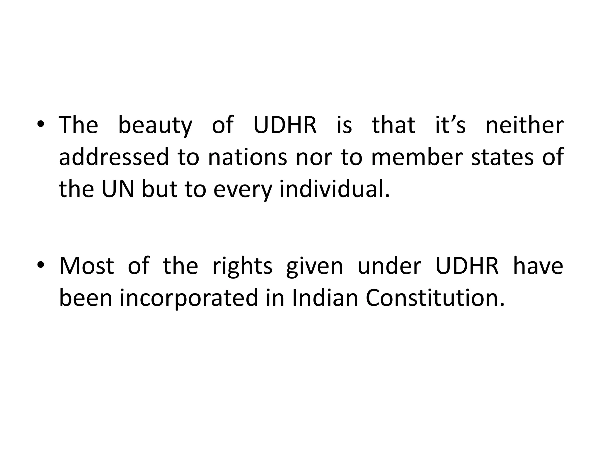 History of human rights, UDHR, ICCPR & ICESCR | PPTX