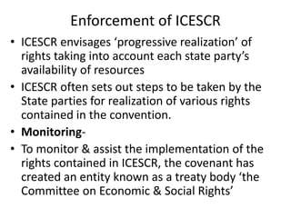 History of human rights, UDHR, ICCPR & ICESCR | PPTX