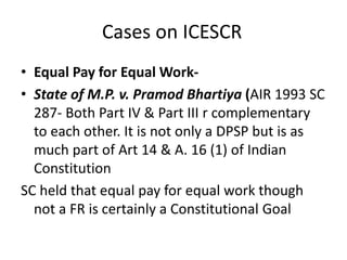 History of human rights, UDHR, ICCPR & ICESCR | PPTX