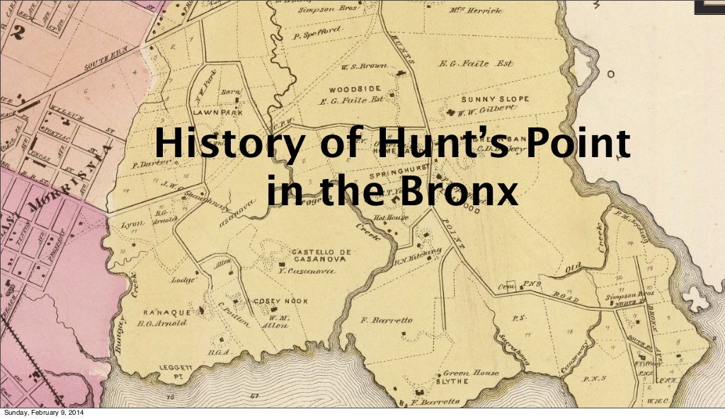 The Fabulous, Fantastic Timeline Of Hunts Point, Bronx | PDF