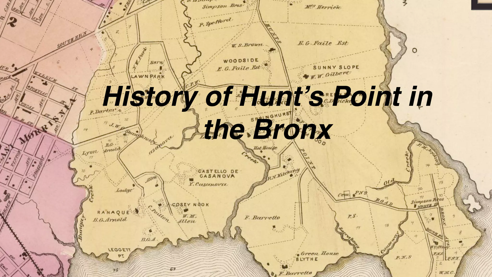 The Fabulous, Fantastic Timeline of Hunts Point, Bronx | PDF