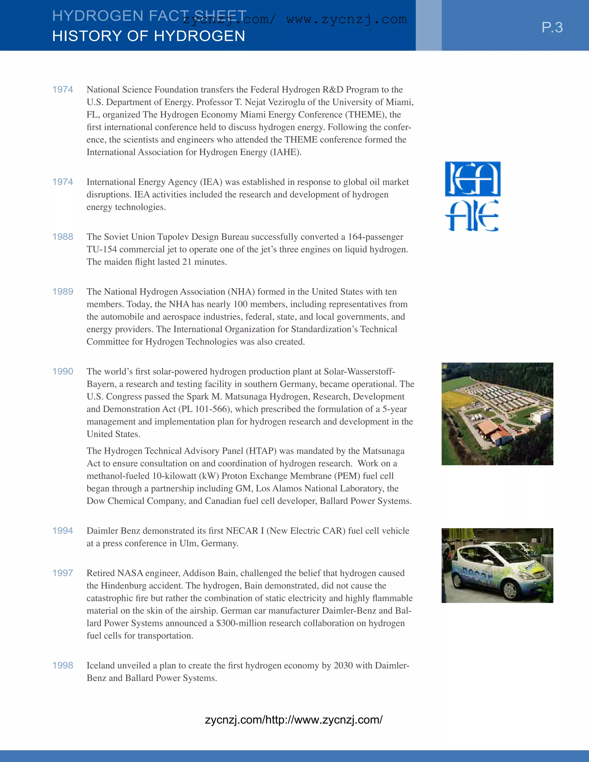 History of hydrogen | PDF
