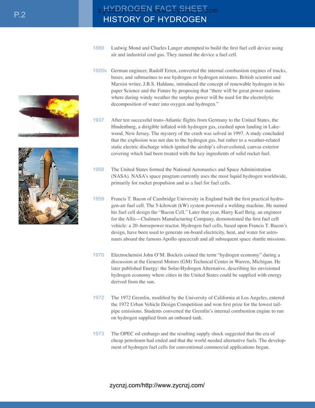 History of hydrogen | PDF | Chemistry | Science