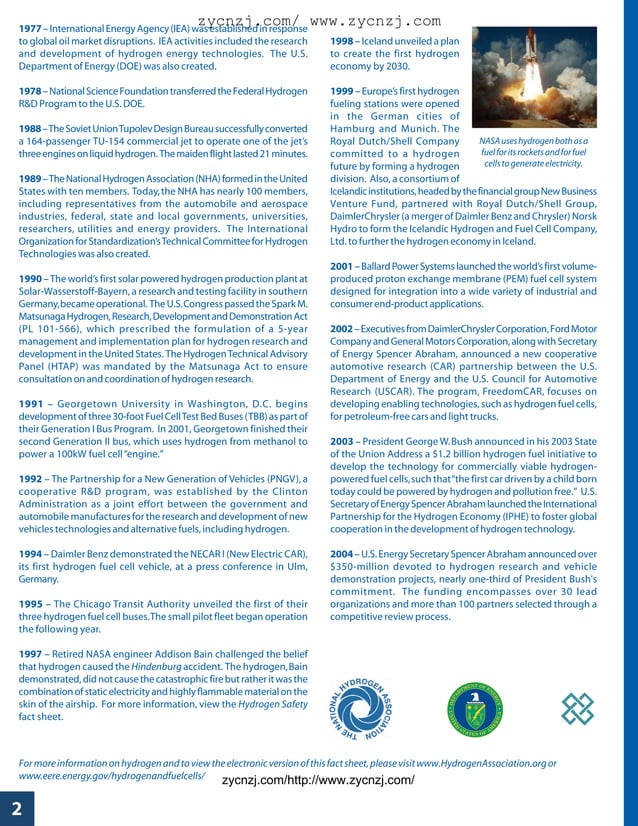 History of hydrogen history of h2 fact sheet.pmd