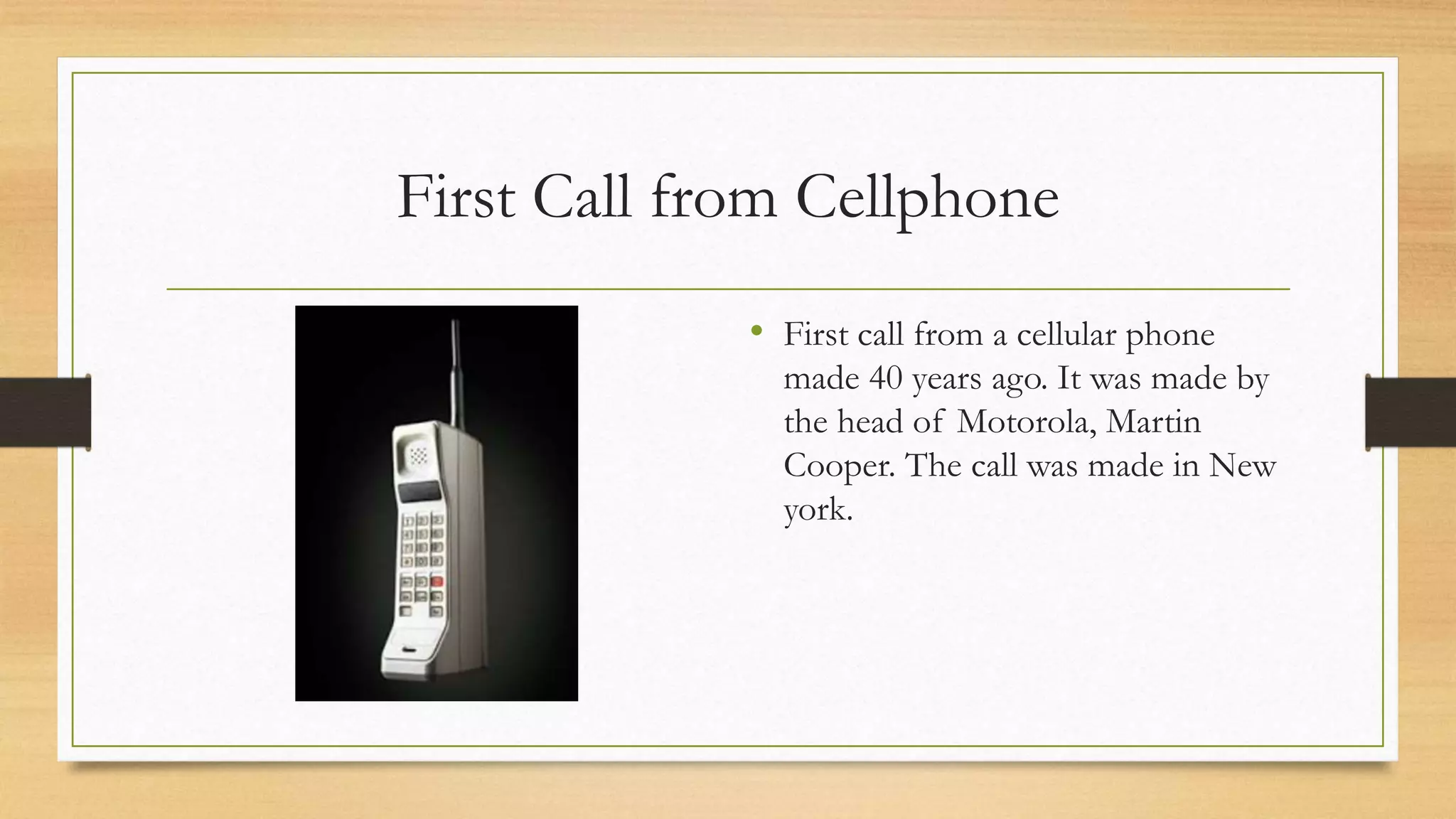 History of ICT | PPTX