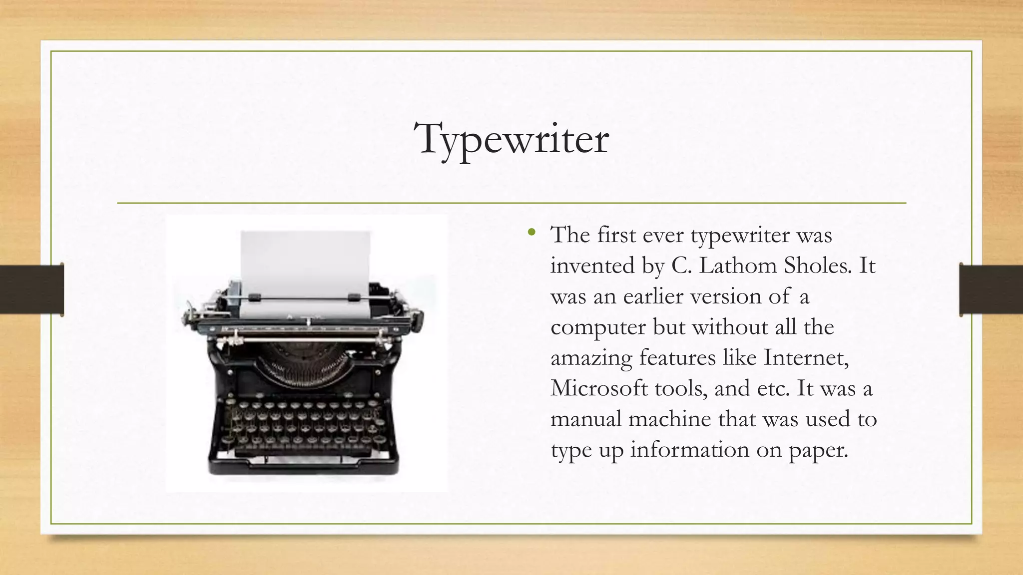 History of ICT | PPTX