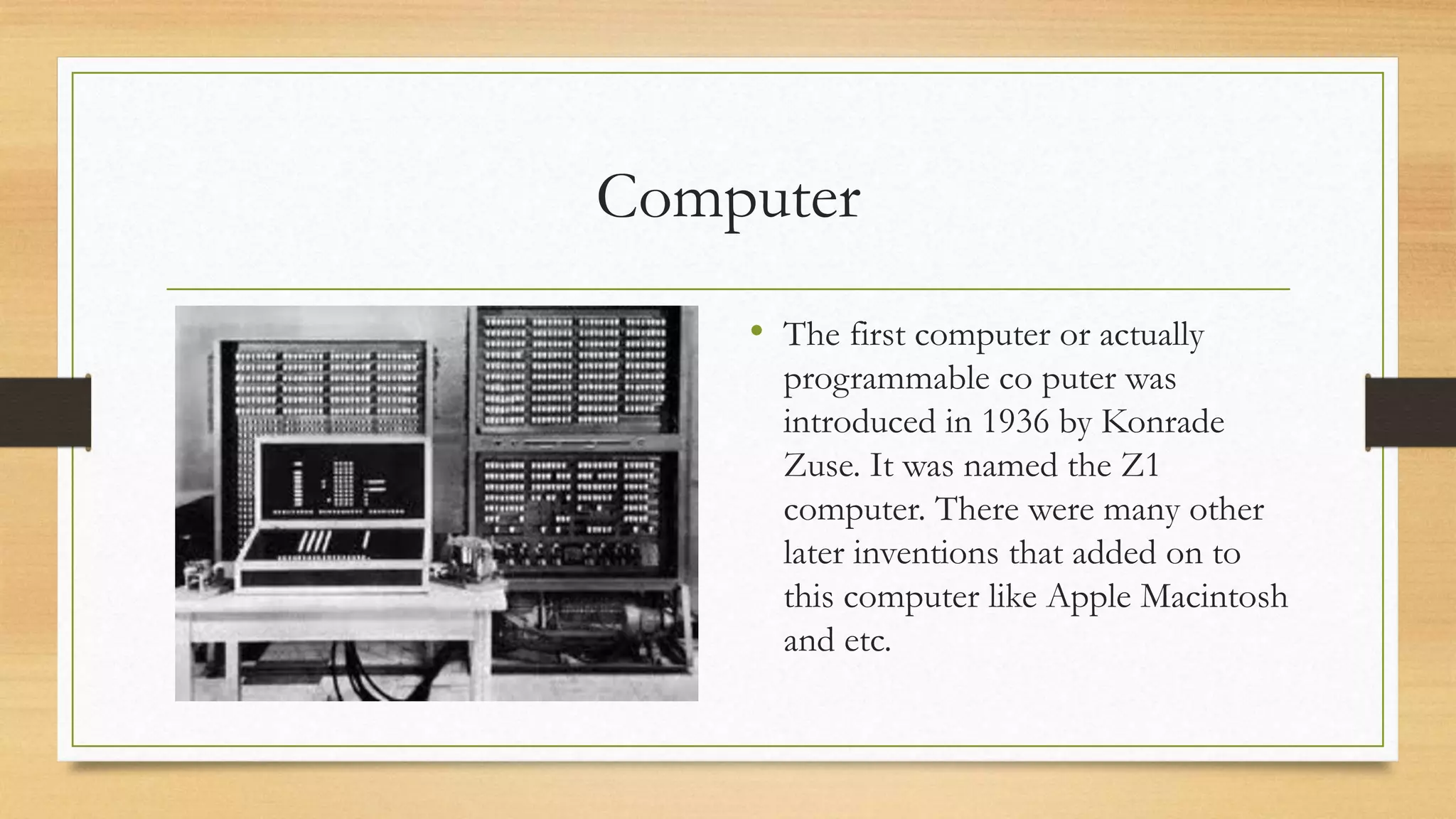 History of ICT | PPTX
