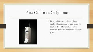 History of ICT | PPTX