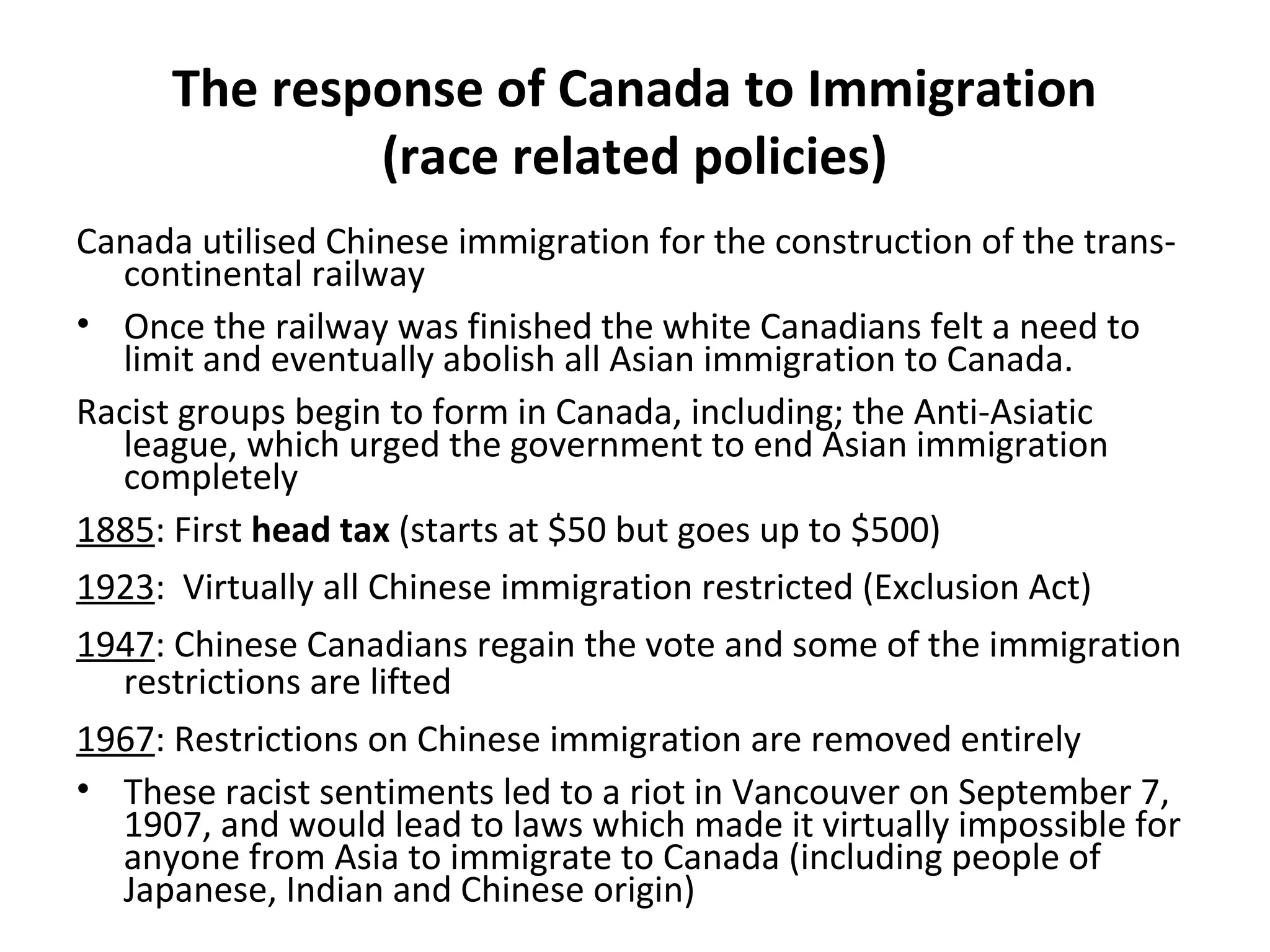 History of immigration | PPT