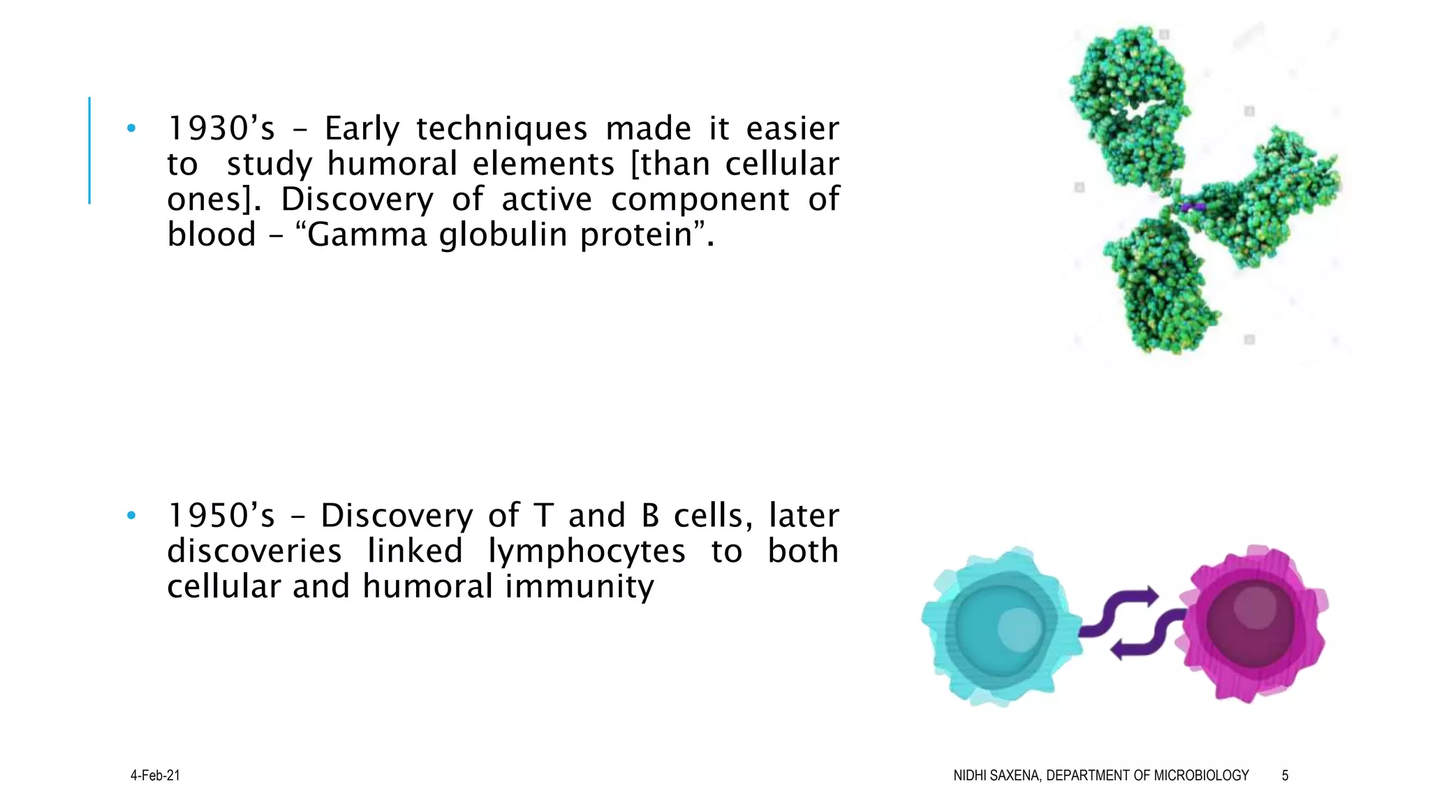 History of immunology | PPTX