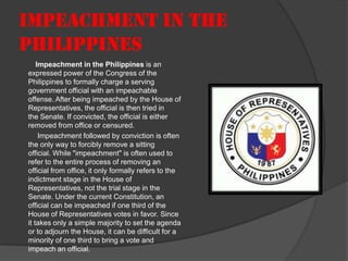 History of Impeachment | PPTX