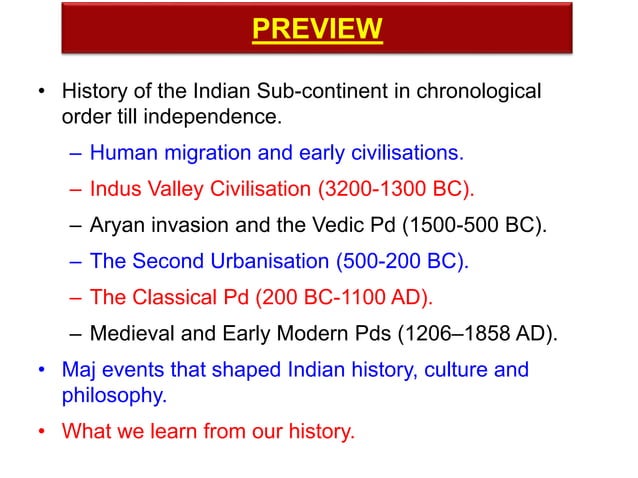 History of india | PPTX