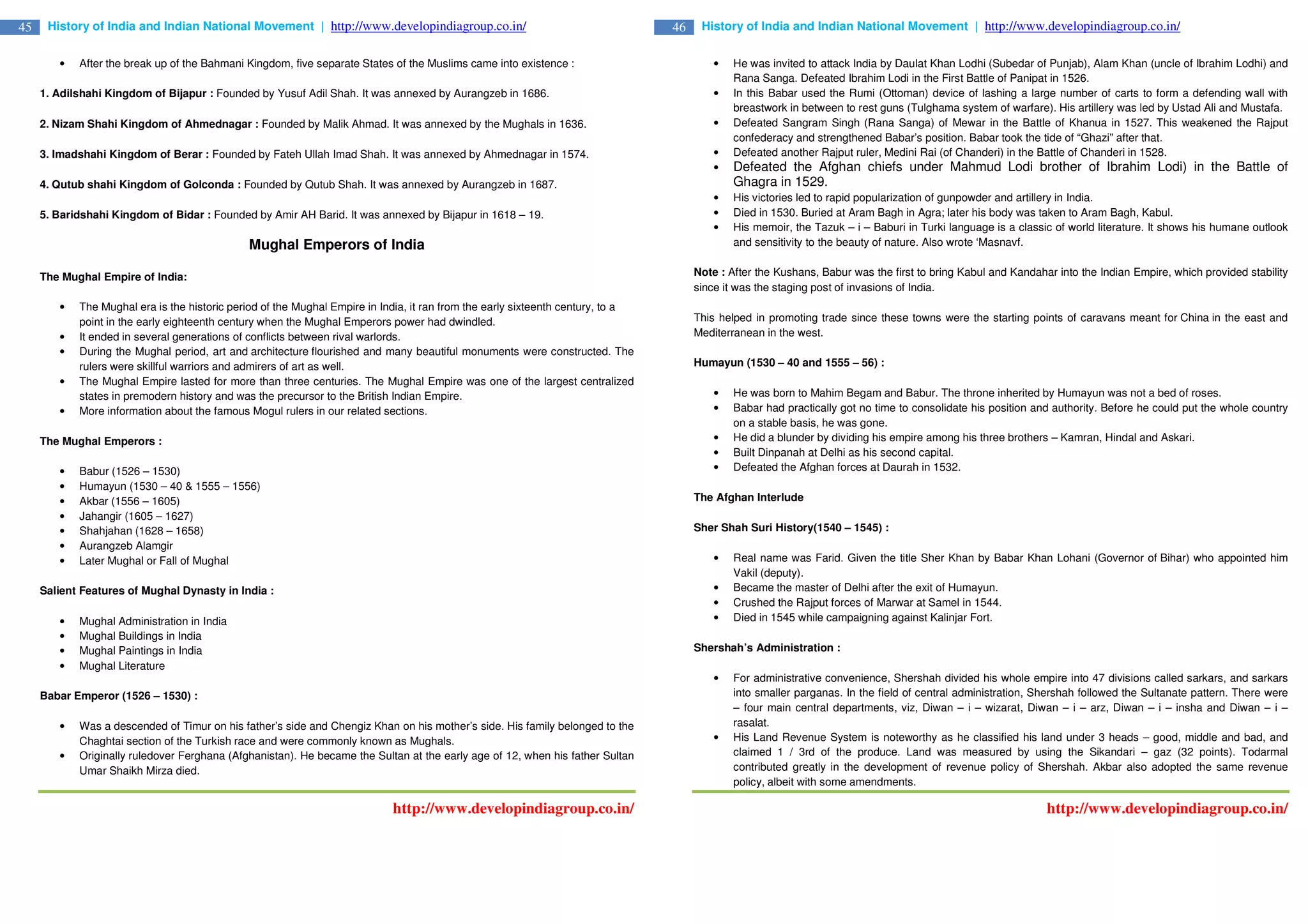 History of india and indian national movement | PDF