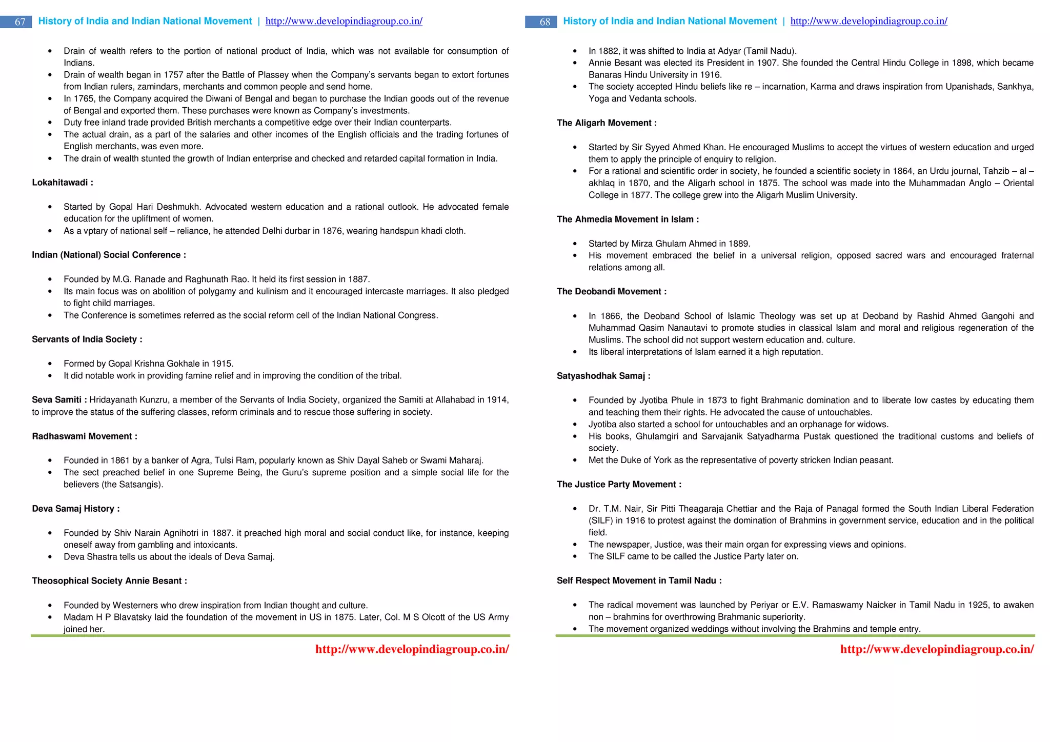 History of india and indian national movement | PDF