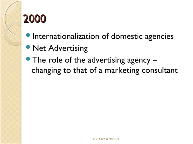 History of indian advertising | PPT
