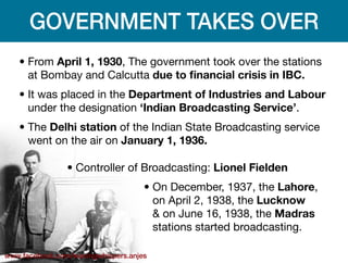 History of indian broadcasting | PDF