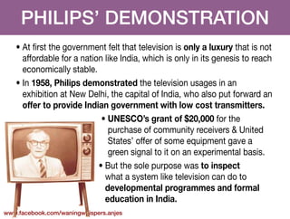 History of indian broadcasting | PDF