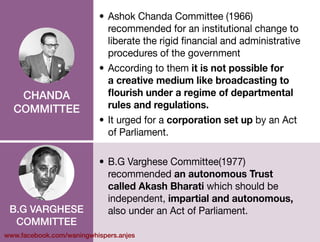 History of indian broadcasting | PDF